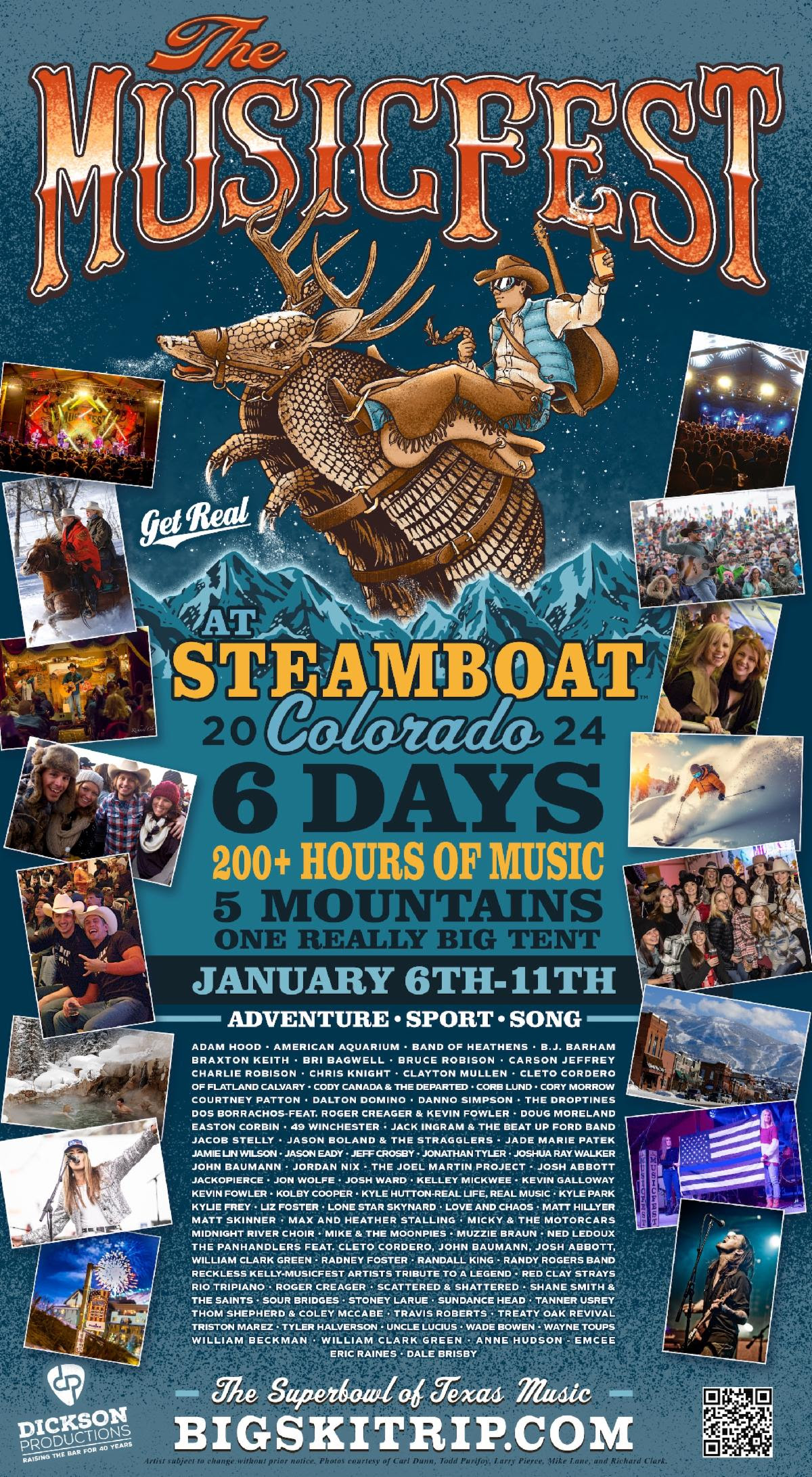 The MusicFest at Steamboat 2024 OFFICIAL LINEUP! | KOKE FM